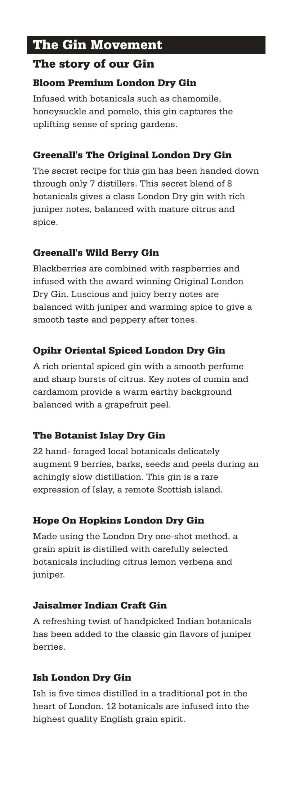 Menus | The Local Grill